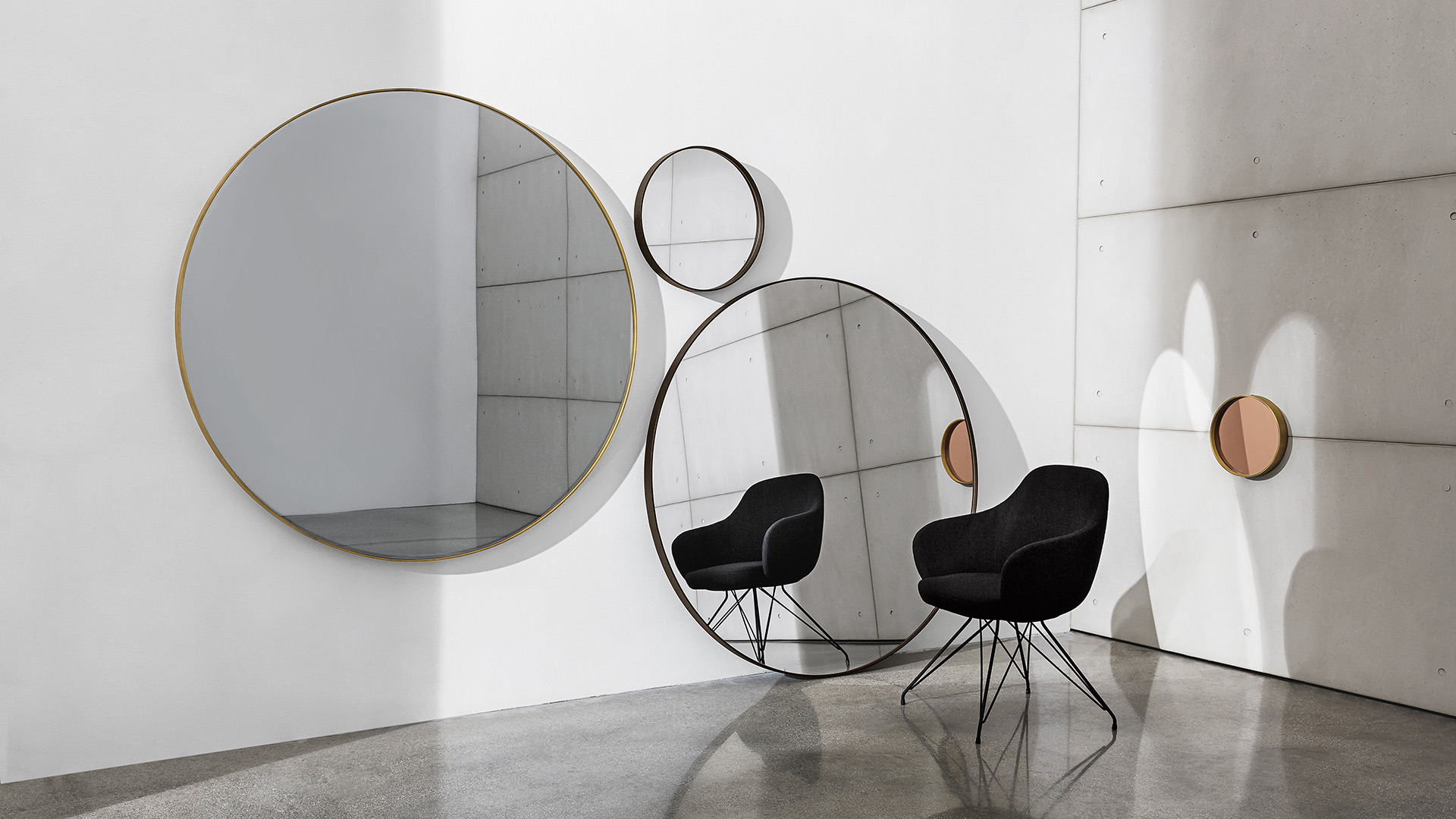 VISUAL | Specchio Rotondo di Design - SOVET